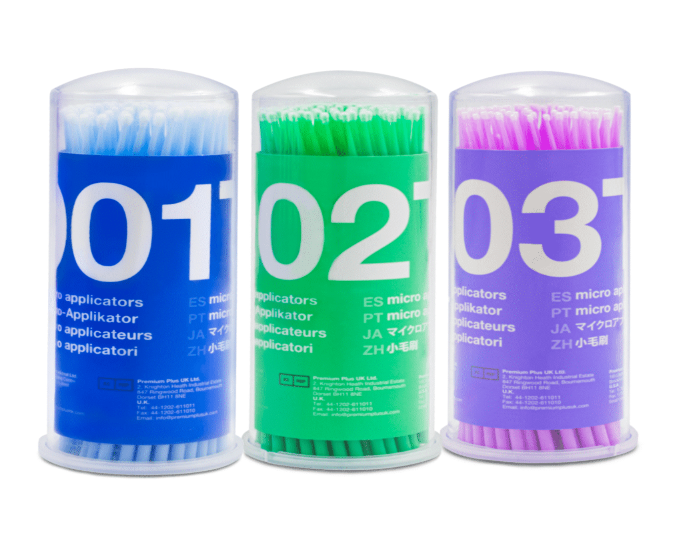 Microbrush Premium Plus C/100 – Zona Dental